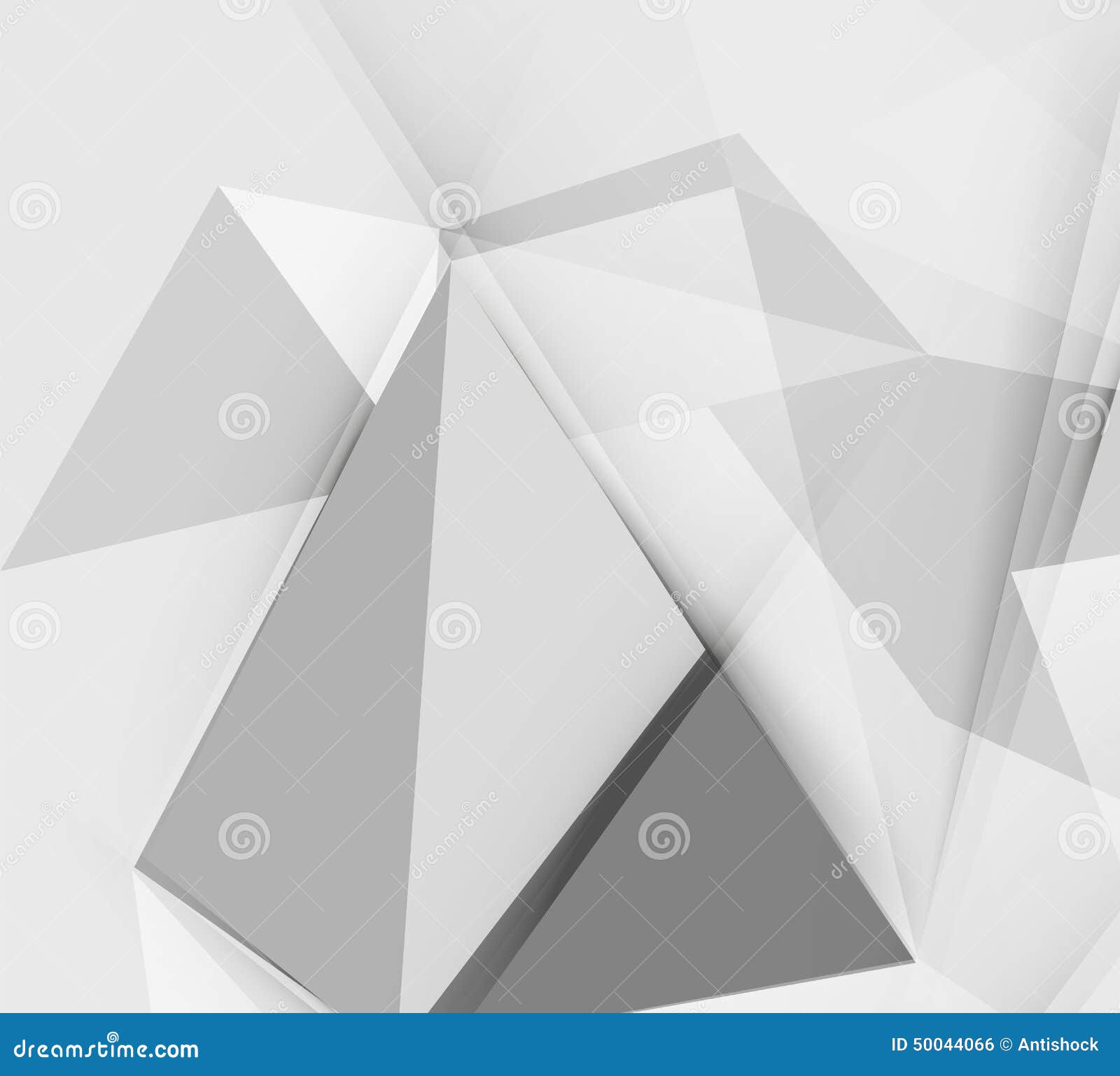 Grey Triangular Vector Abstract Background Stock Vector - Illustration ...