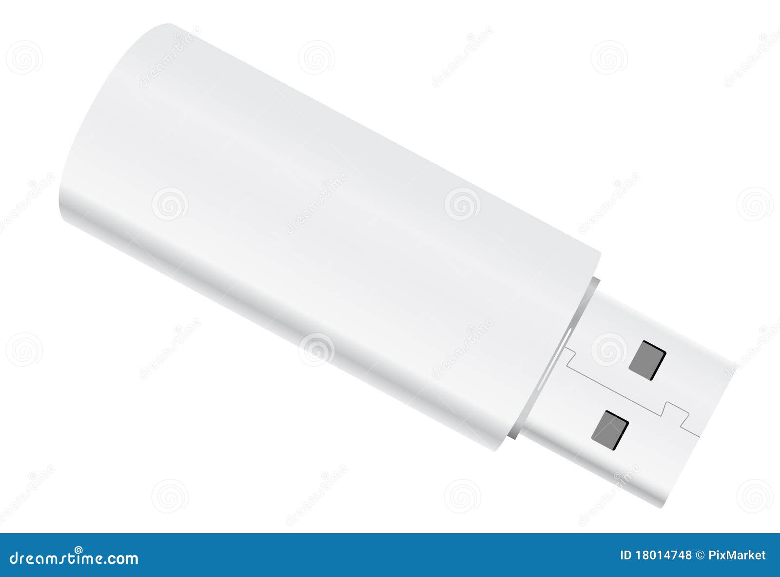 Grey USB Flash Drive stock vector. Illustration of disk - 18014748