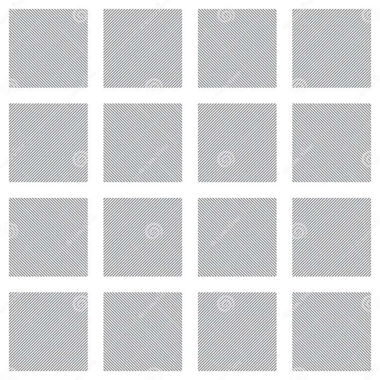 Grey Vector Square Grid Pattern. Seamless Texture Stock Vector ...
