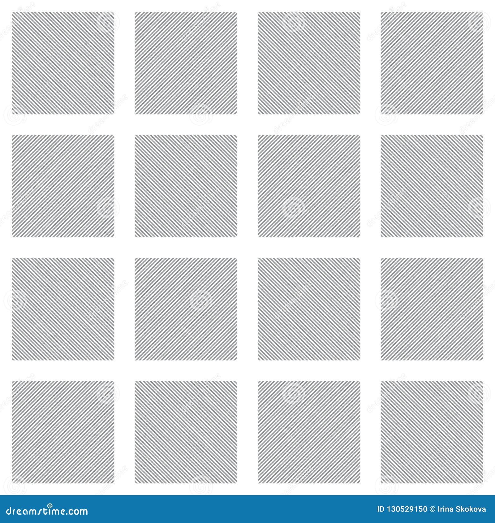 Grey Vector Square Grid Pattern. Seamless Texture Stock Vector ...