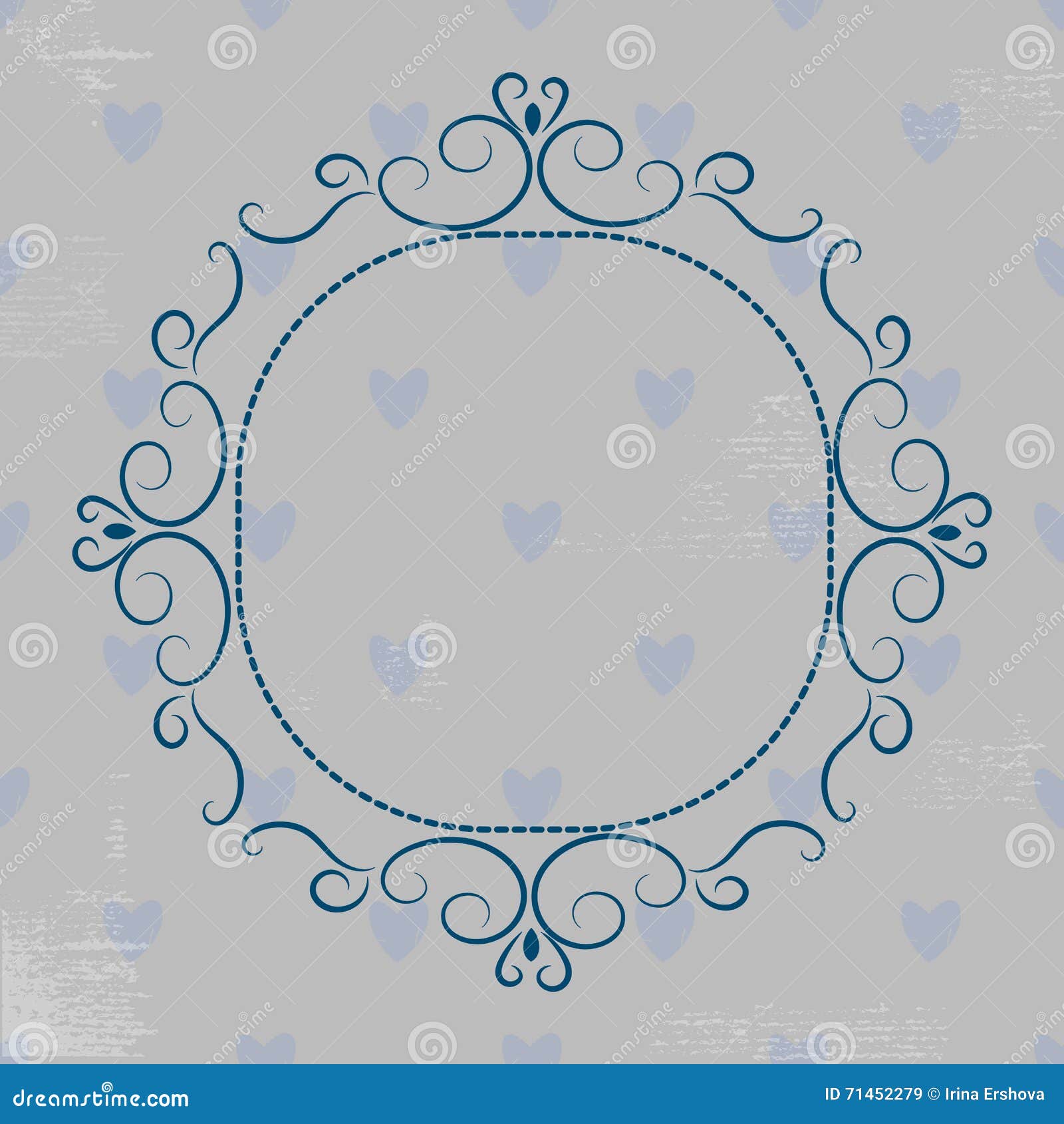 Grey vintage monogram stock vector. Illustration of vintage - 71452279