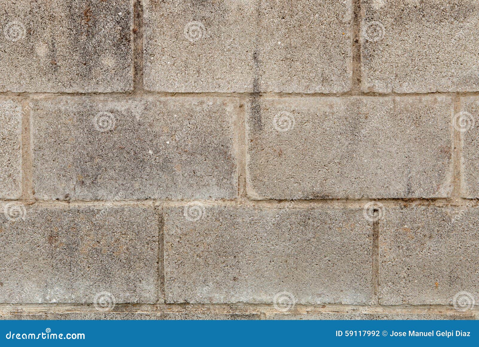 Grey Wall of Cement Blocks Damaged Stock Photo - Image of broken, brick ...