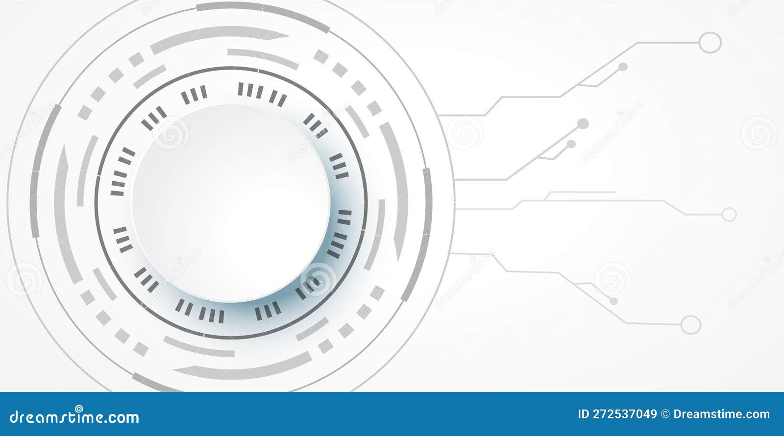 Grey White Abstract Technology Background with Various Technology Stock ...