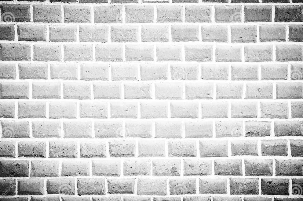 Grey and White Brick Wall Texture Background. Brickwork and Stonework ...