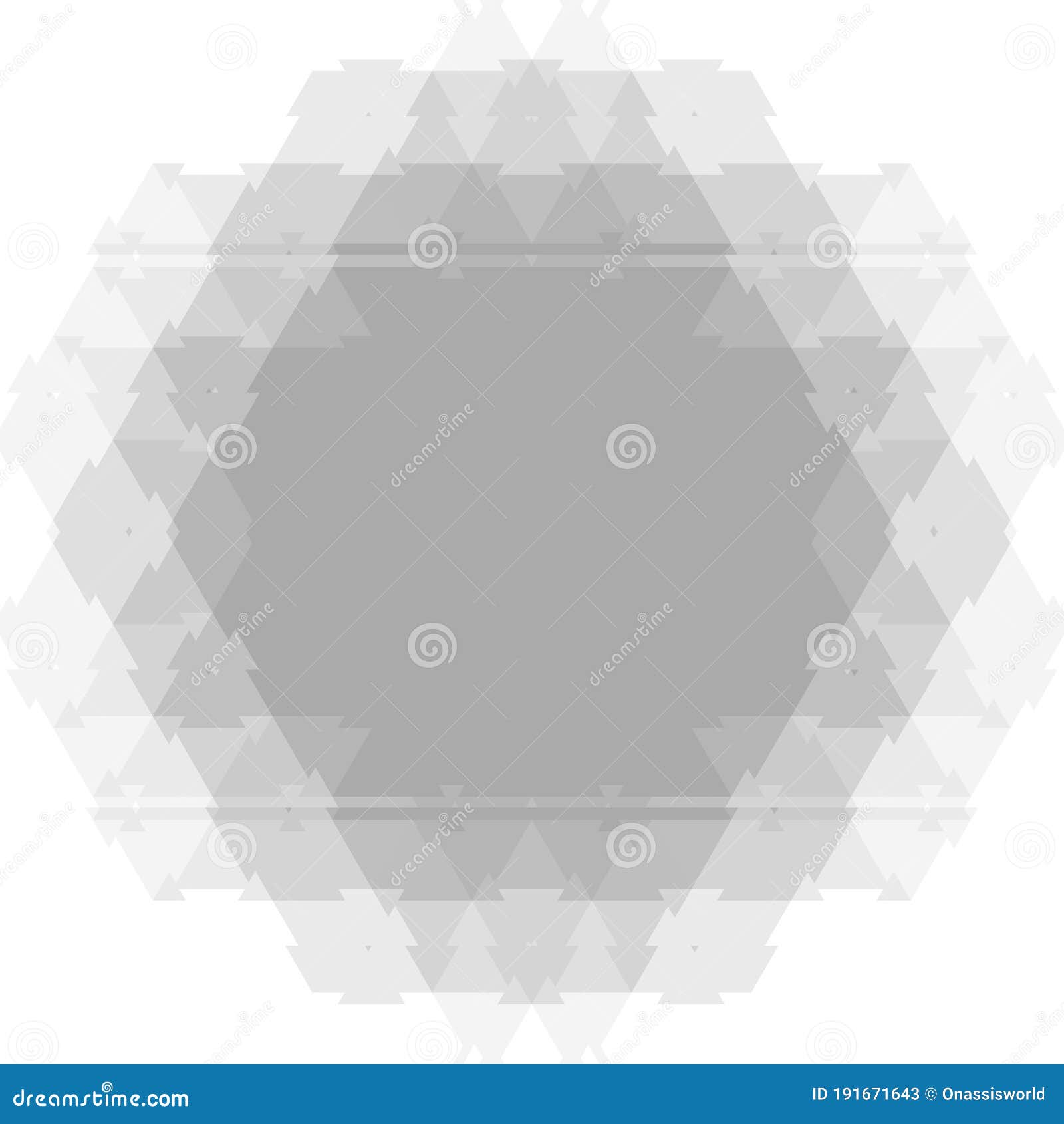 Grey White Complex and Unique Round Shapes Abstract Background Stock ...