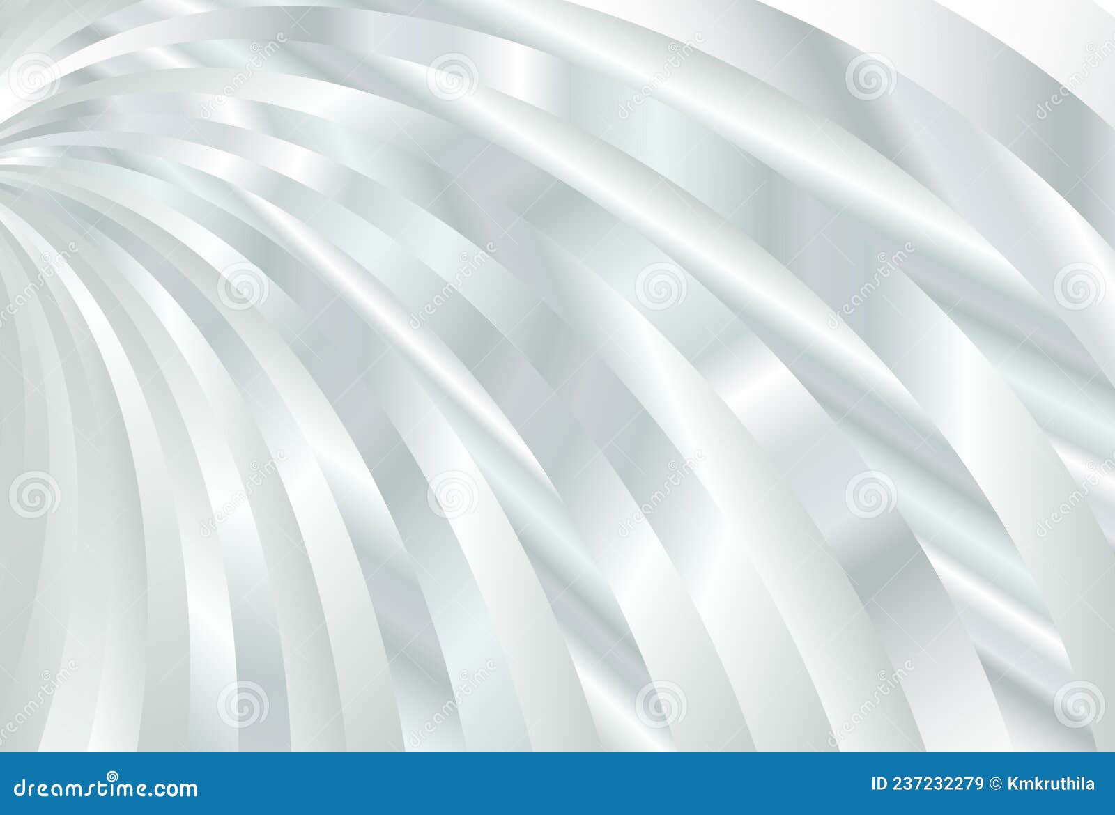Grey and White Curved Stripes Gradient Background Vector Graphic ...