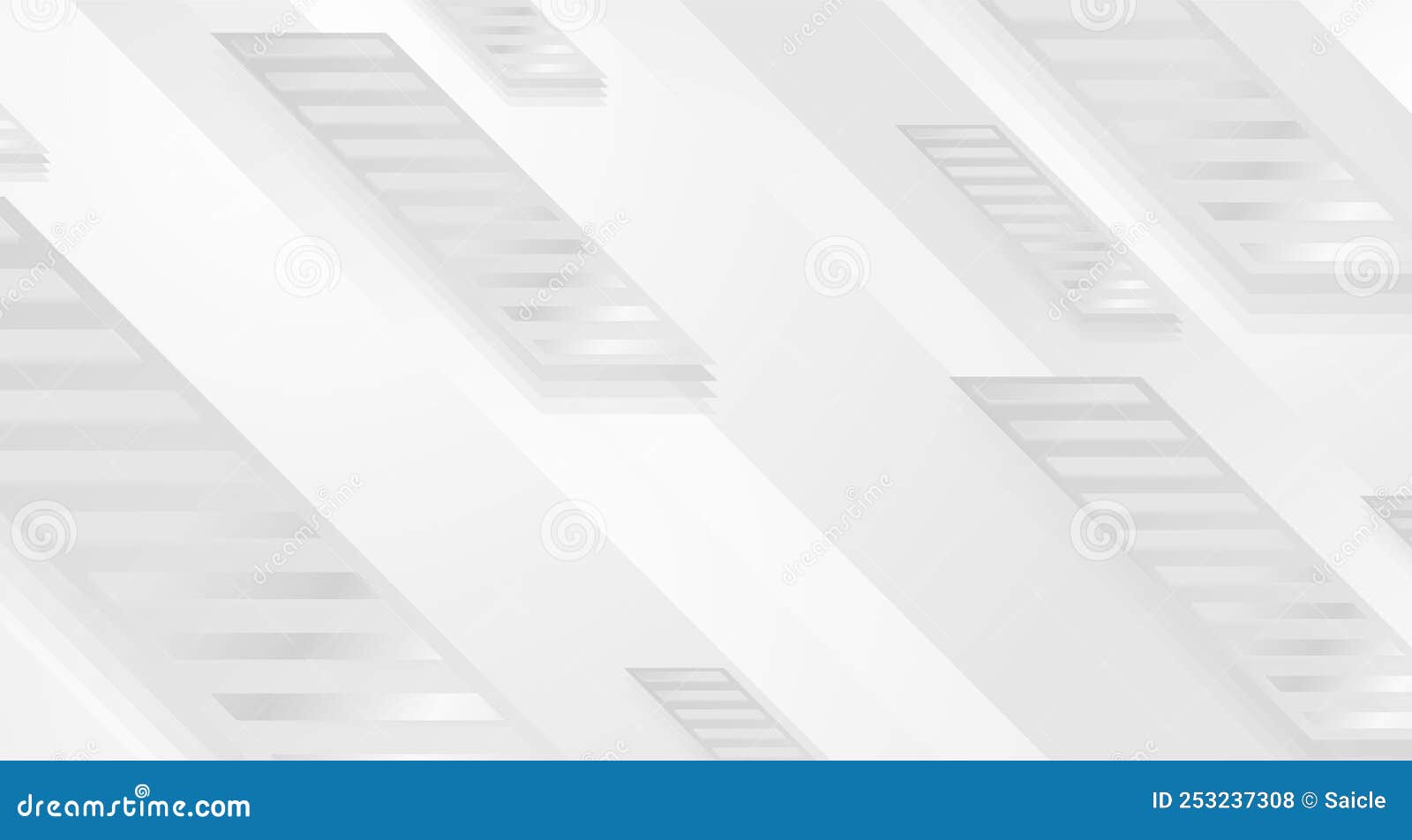 Grey White Geometric Tech Abstract Background Stock Vector ...