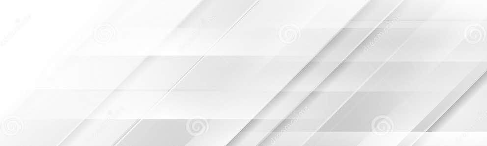 Grey White Minimal Abstract Geometric Tech Background Stock Vector ...