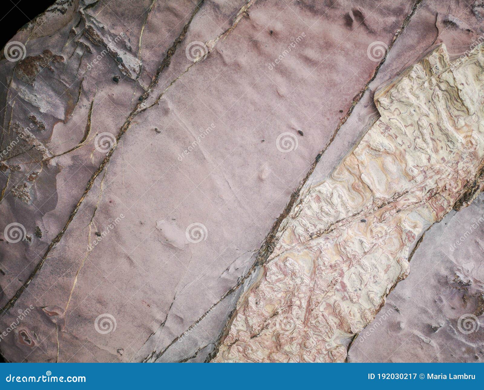 Grey, White and Pinkish Rock Background Stock Image - Image of color ...