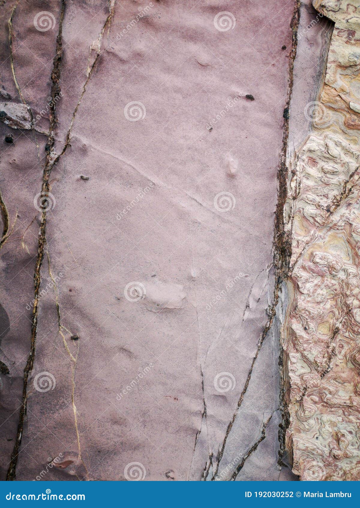 Grey, White and Pinkish Rock Background Stock Photo - Image of ...