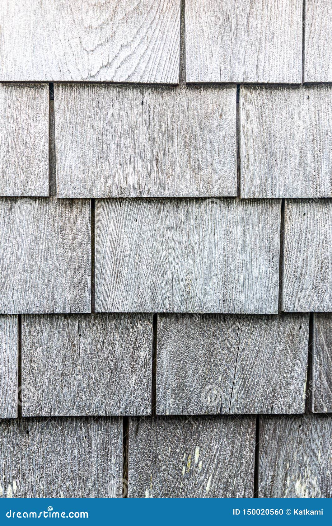Grey Wooden Shingle Texture Pattern Portrait Stock Photo - Image of ...