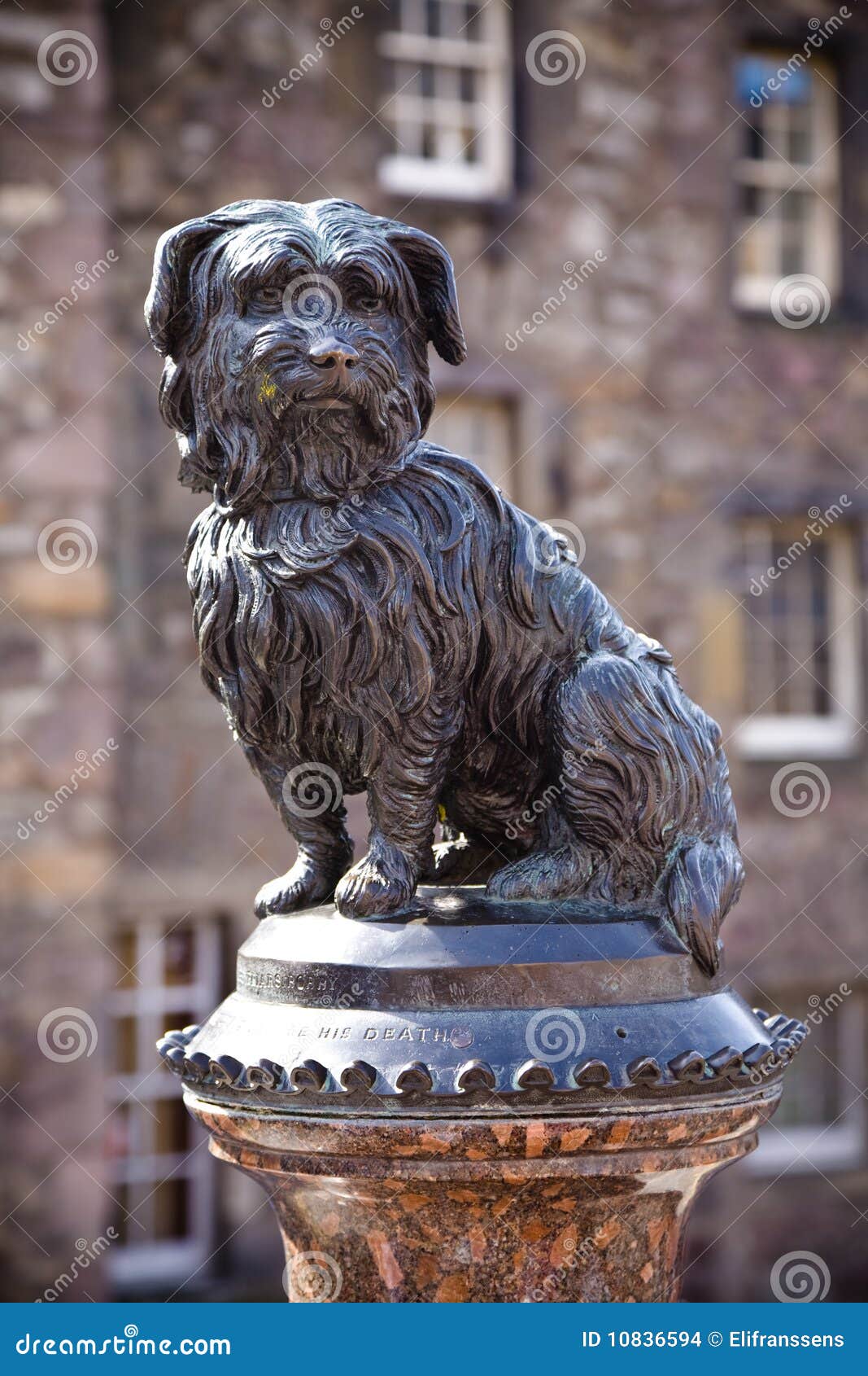 Greyfriars Bobby stock photo. Image of bobby, famous - 10836594
