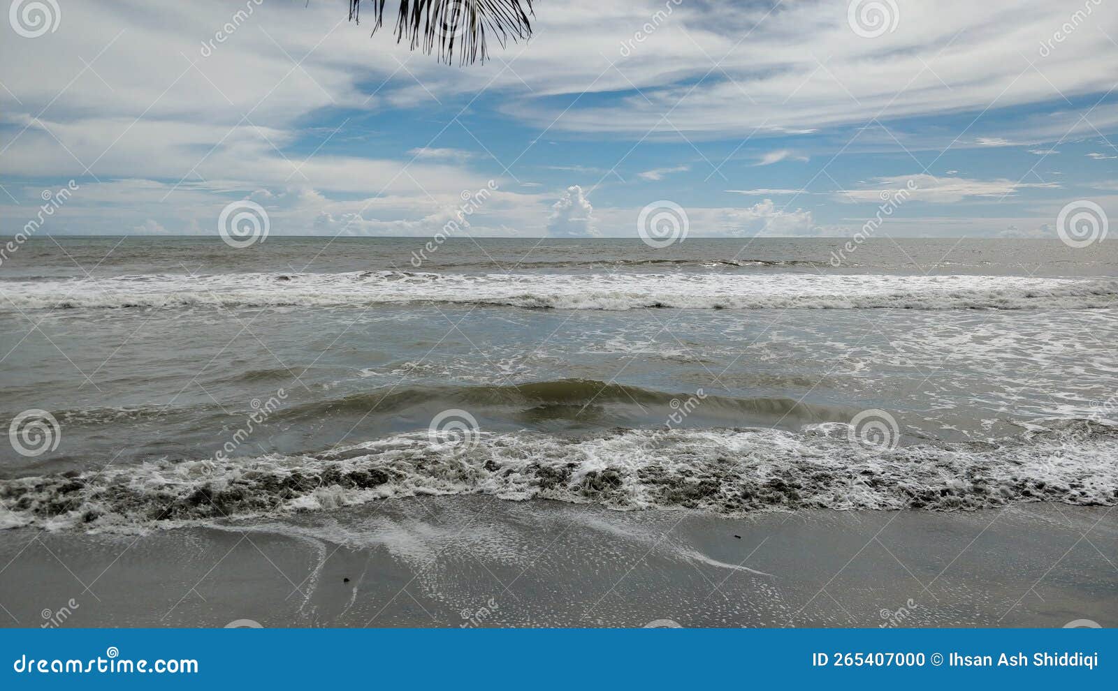 Greyish Beach stock photo. Image of snow, beach, wind - 265407000