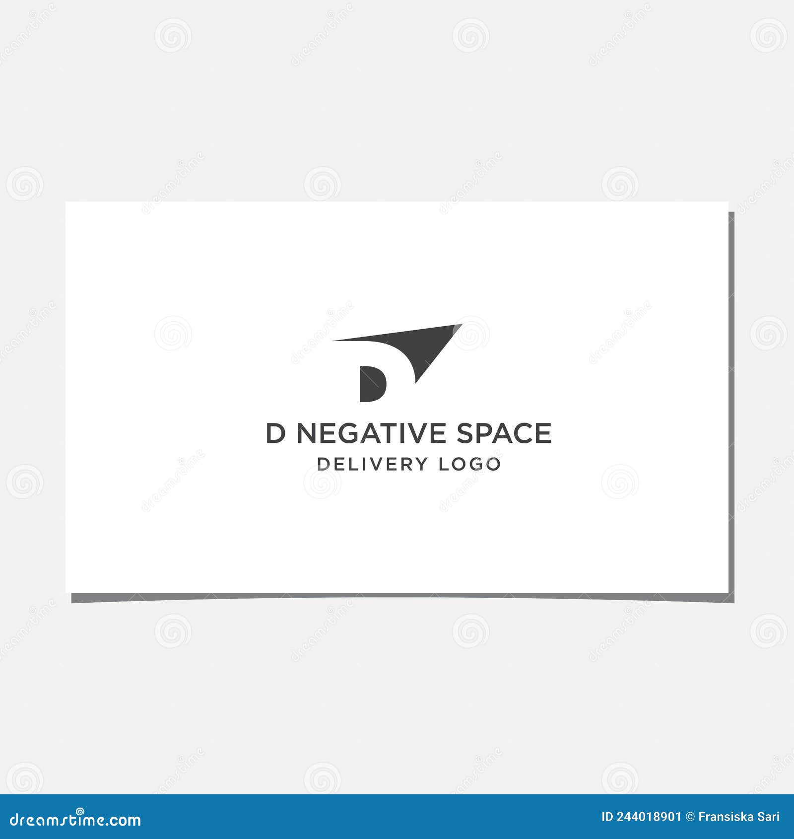 D UP LOGO DESIGN stock vector. Illustration of logotype - 244018901