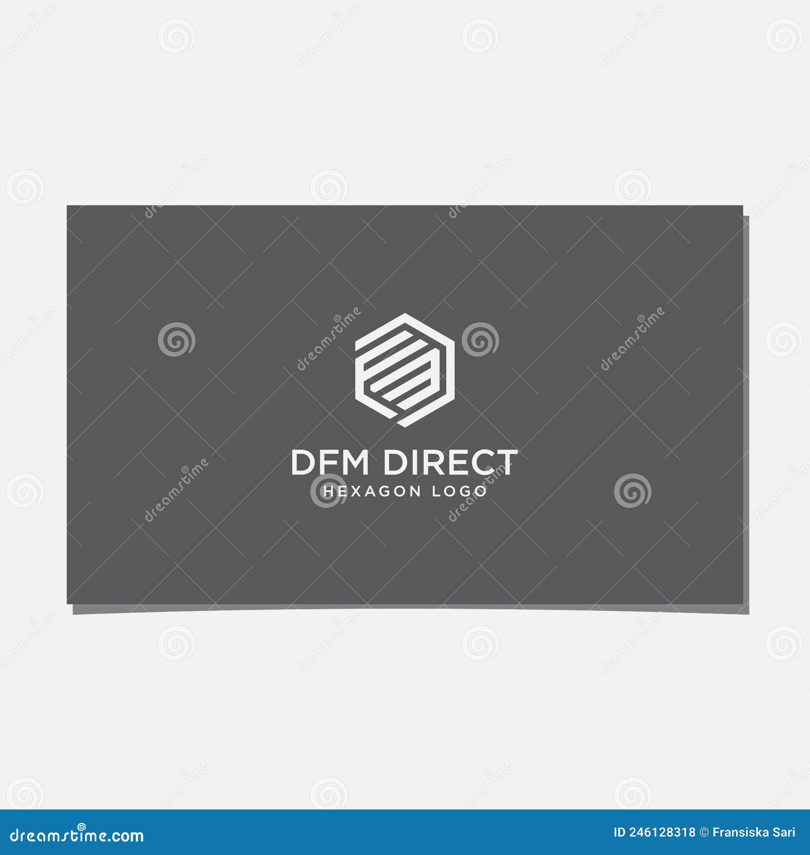 DFM or FMD LOGO stock vector. Illustration of branding - 246128318
