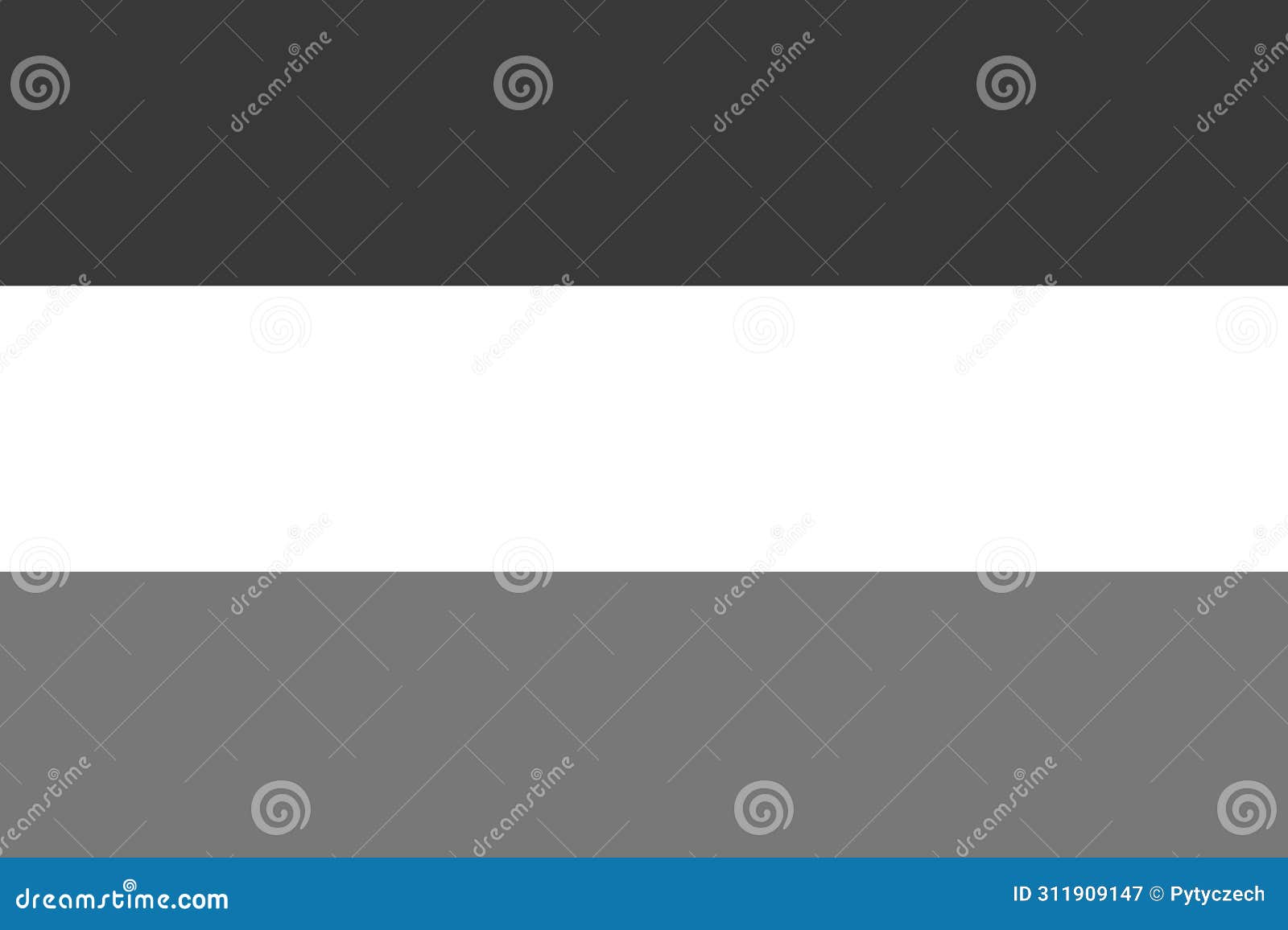 Greyscale Vector Flag of Netherlands Stock Vector - Illustration of ...