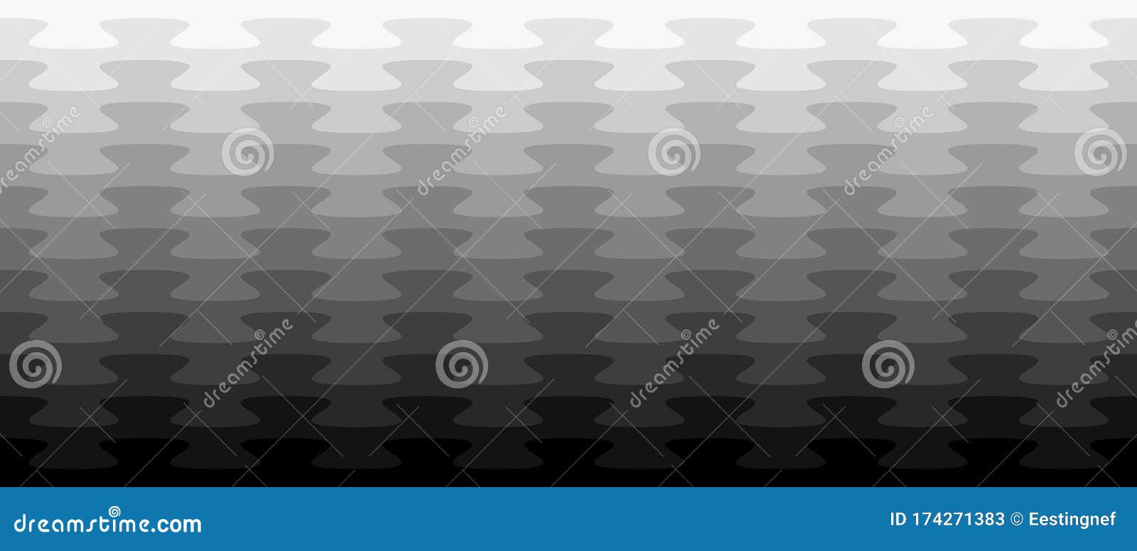 Greyscale Wave Background. Vector Illustration Stock Vector ...