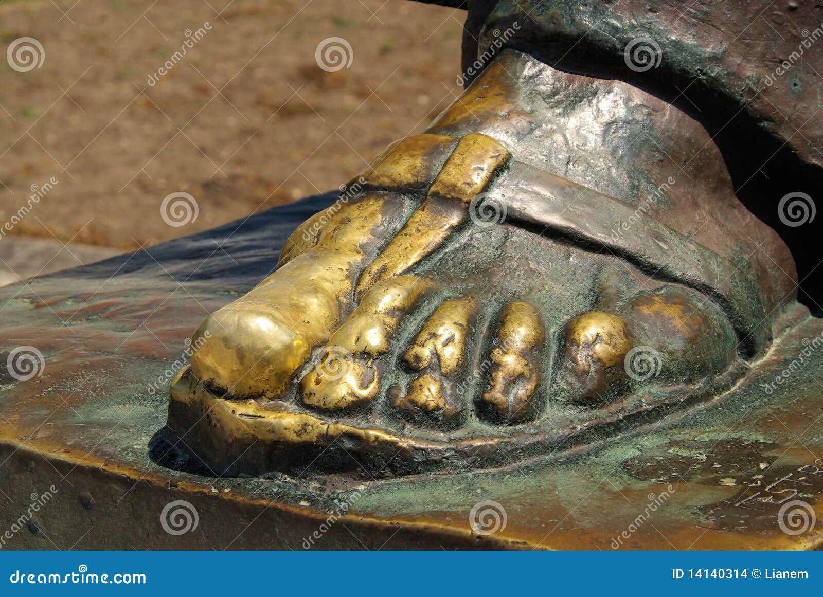 Grgur Ninski Statue stock photo. Image of dalmatia, gregorius - 14140314