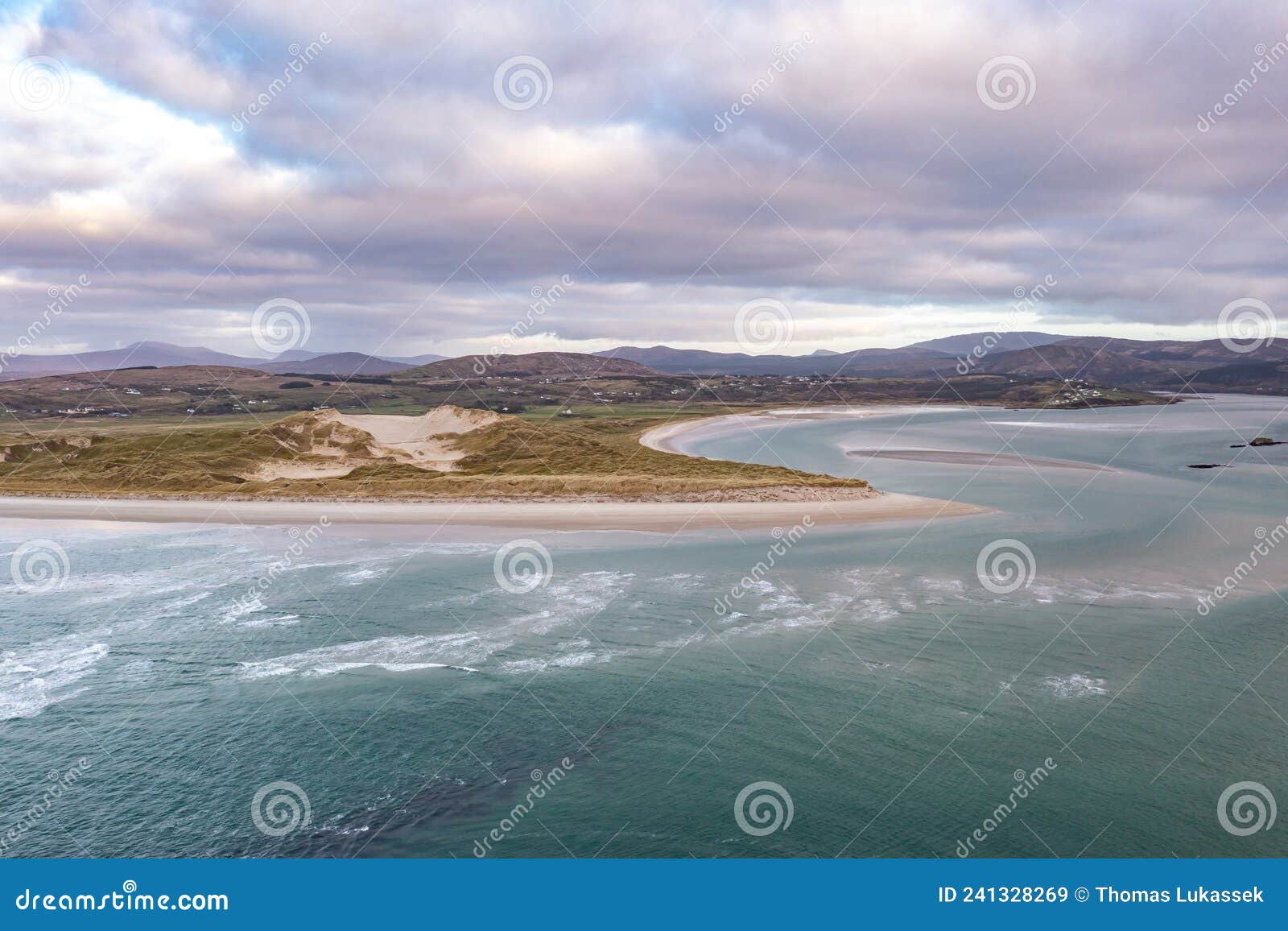 Grianan of Aileach Ring Fort, Donegal - Ireland Stock Image - Image of ...