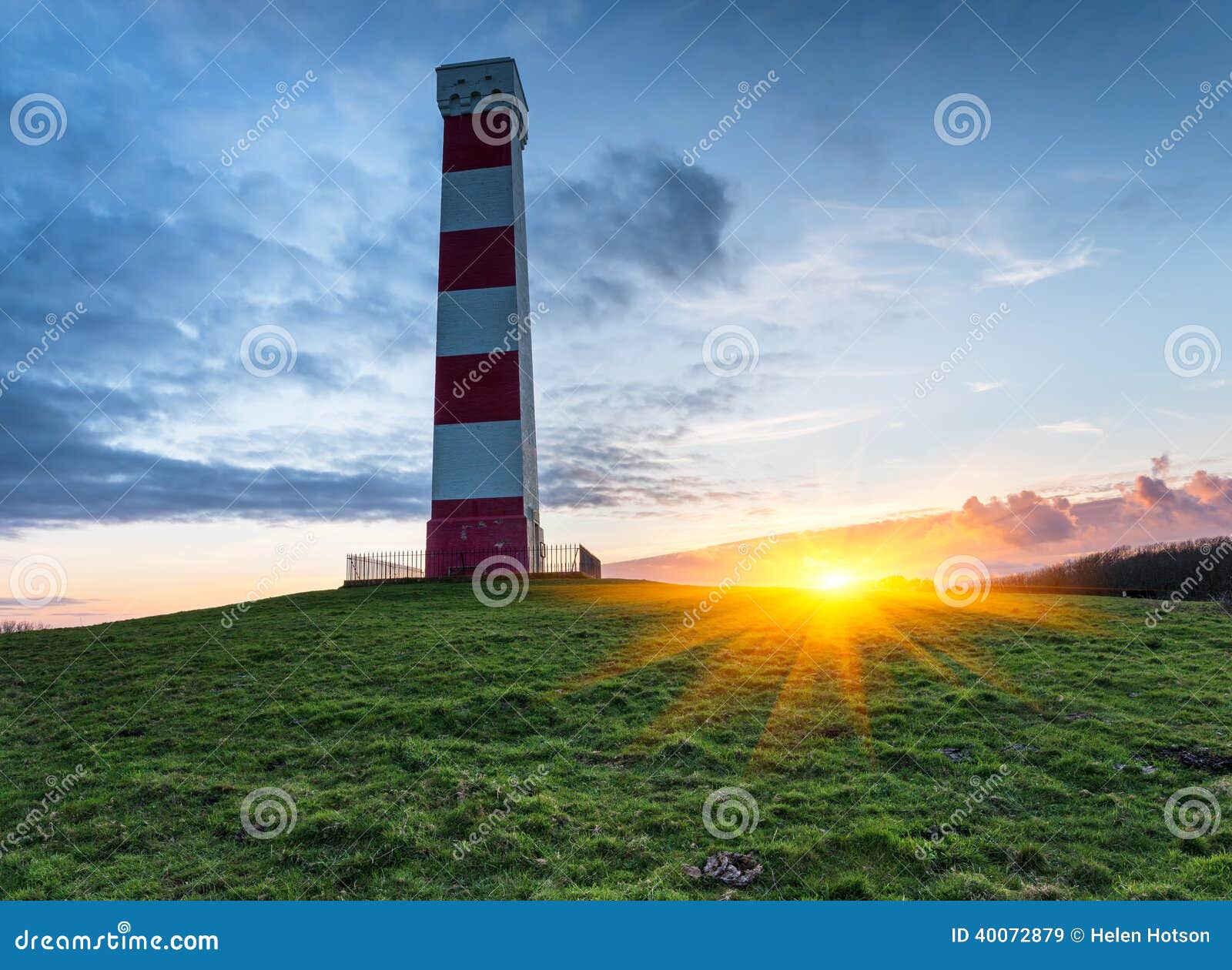 Gribbin Head stock image. Image of scenic, britain, country - 40072879