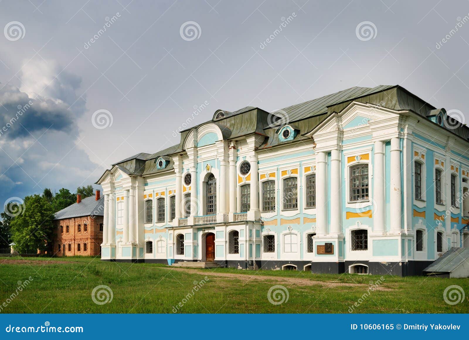 Griboedov Mansion in Smolensk Region Stock Image - Image of stone, lown ...