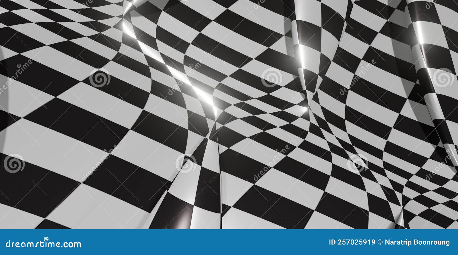 Grid Abstract Background Chess Checkered Flag Finish Line Victory 3d ...