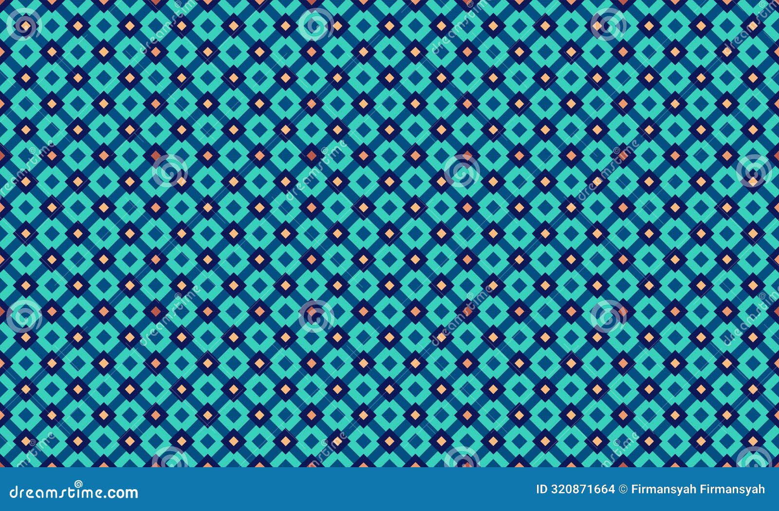 Grid-Based Design Geometric Shapes Seamless Pattern for Wallpaper ...