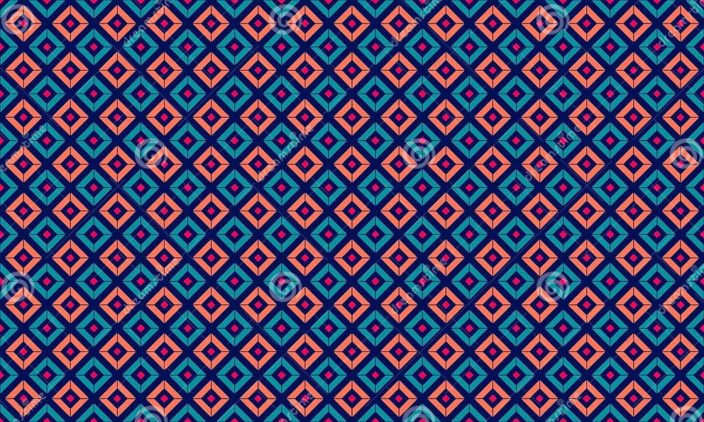 Grid-Based Design Seamless Pattern Wallpaper Background Stock ...