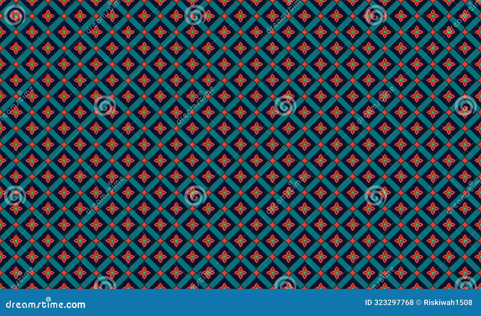 Grid-Based Design Seamless Pattern Wallpaper Background Stock ...
