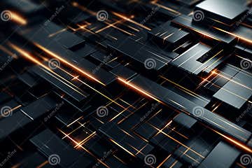 Grid-based Textures with a Modern and High-tech Aesthetic. Background ...