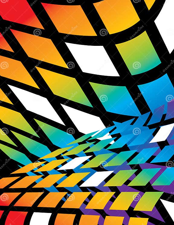 Grid Bender stock vector. Illustration of colorful, business - 13509497