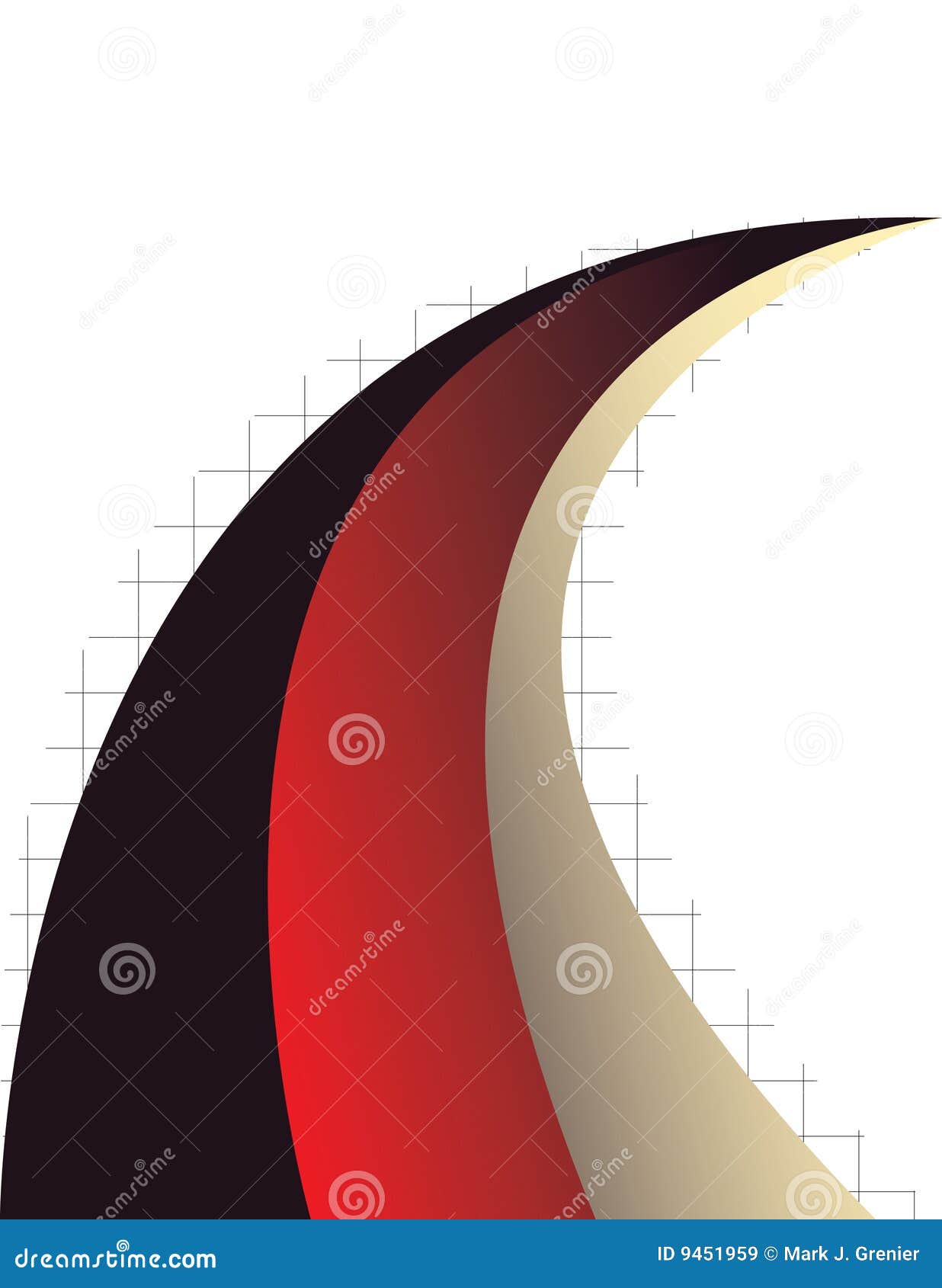 Grid Bender stock vector. Illustration of design, abstract - 9451959