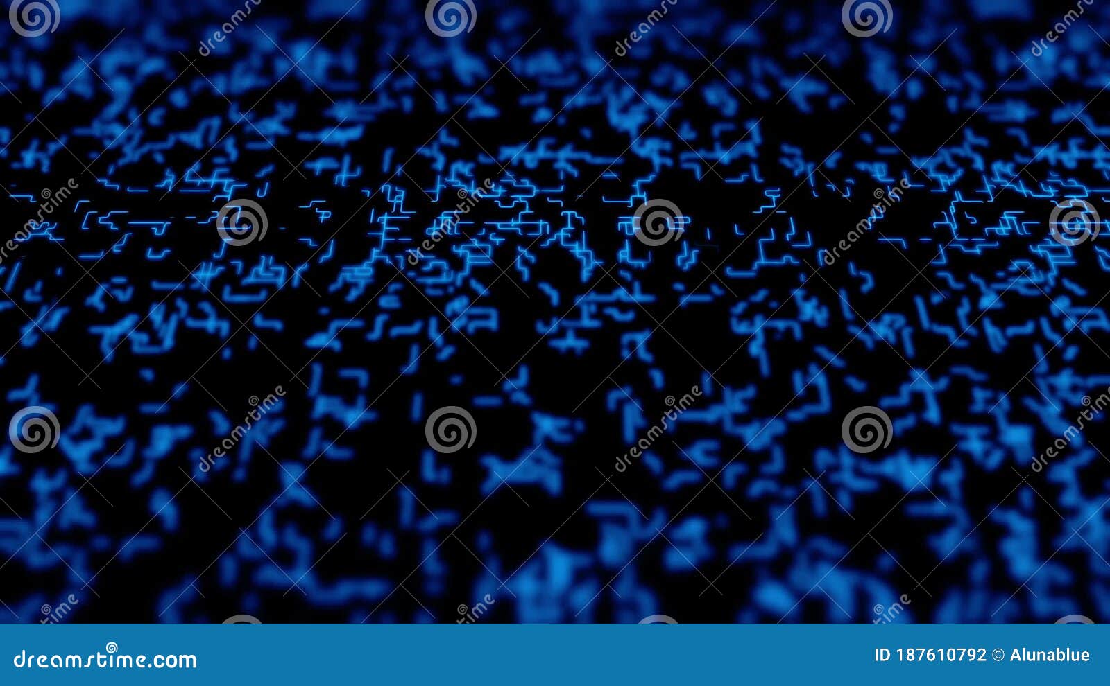 Grid 3030: a Blue Complex Grid Formation Stock Footage - Video of ...