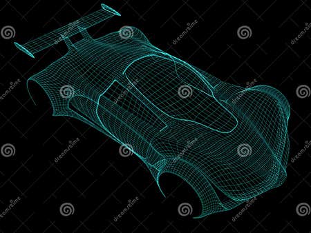 Grid car stock illustration. Illustration of design, concept - 11532387