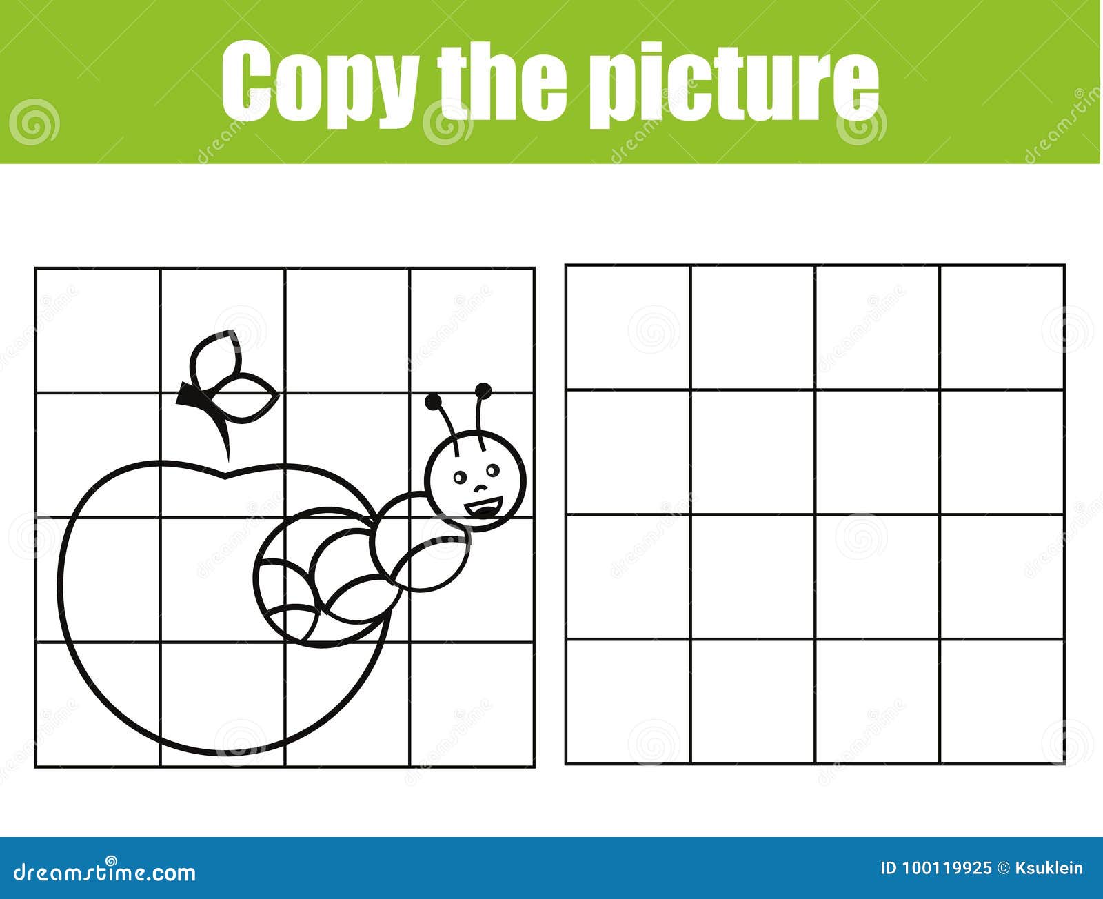 Grid Copy Picture Activity. Educational Children Game. Printable Kids ... Grid Copy Picture Activity. Educational Children Game. Printable Kids ...