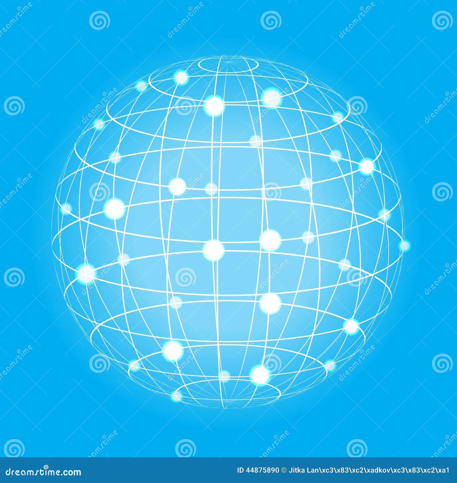 Grid earth globe icon stock illustration. Illustration of connection ...