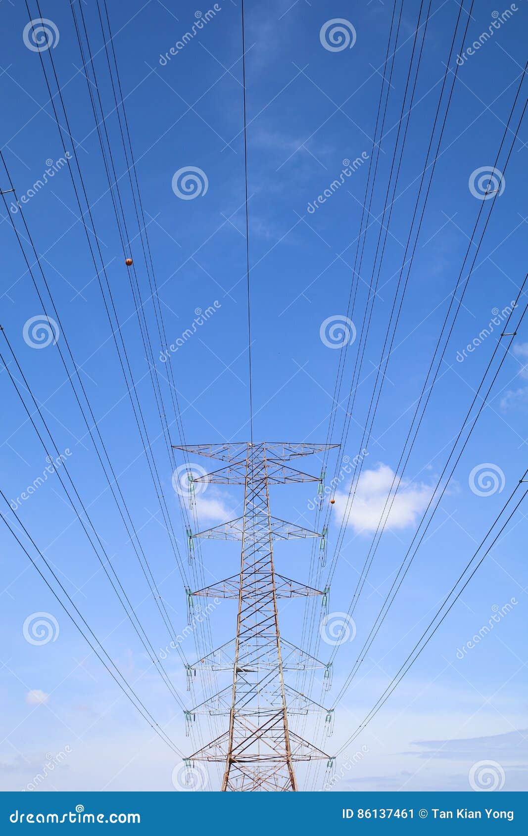 Grid Electricity Tower - Series 2 Stock Image - Image of utility ...