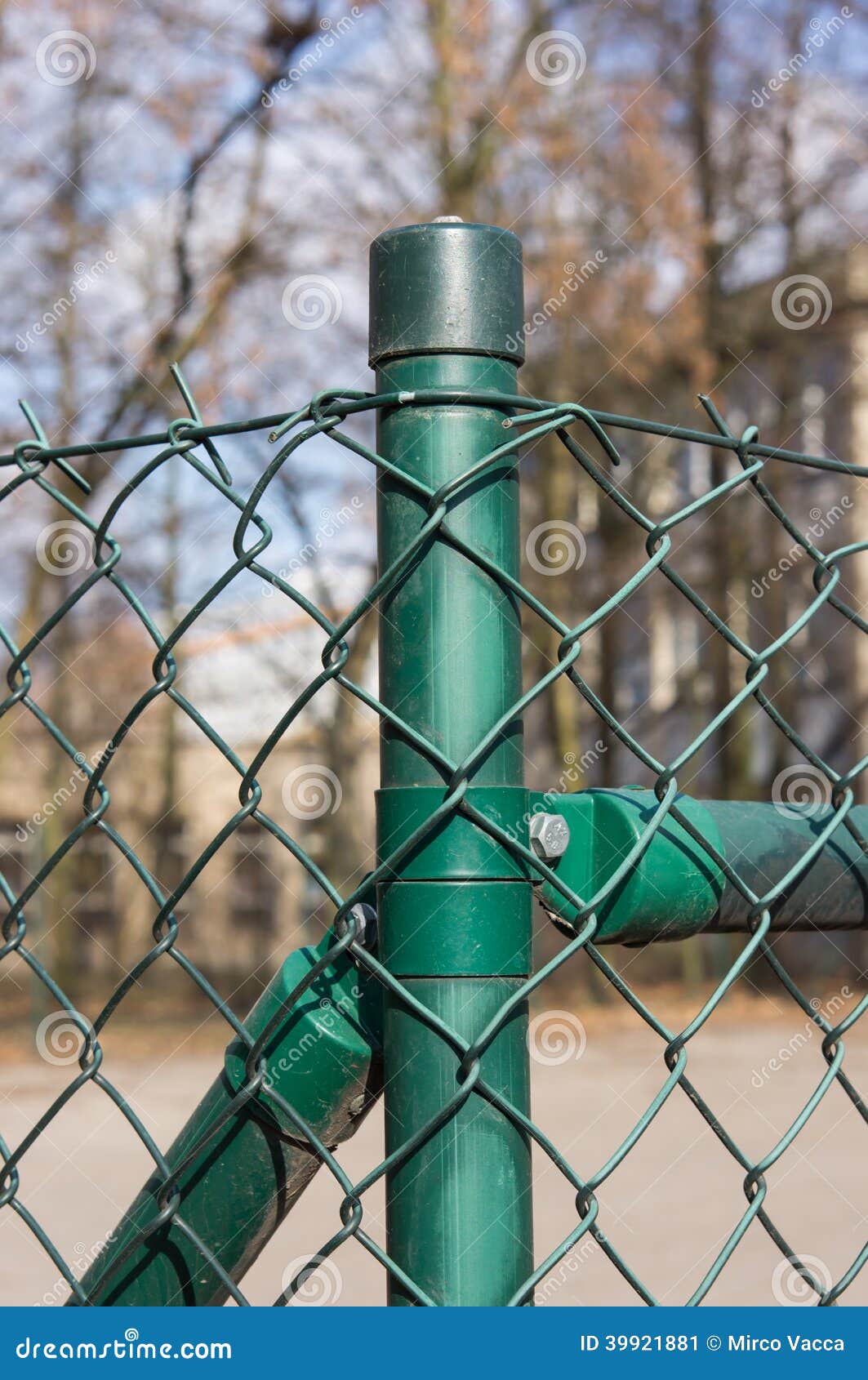 Grid fence stock image. Image of pole, protection, metal - 39921881