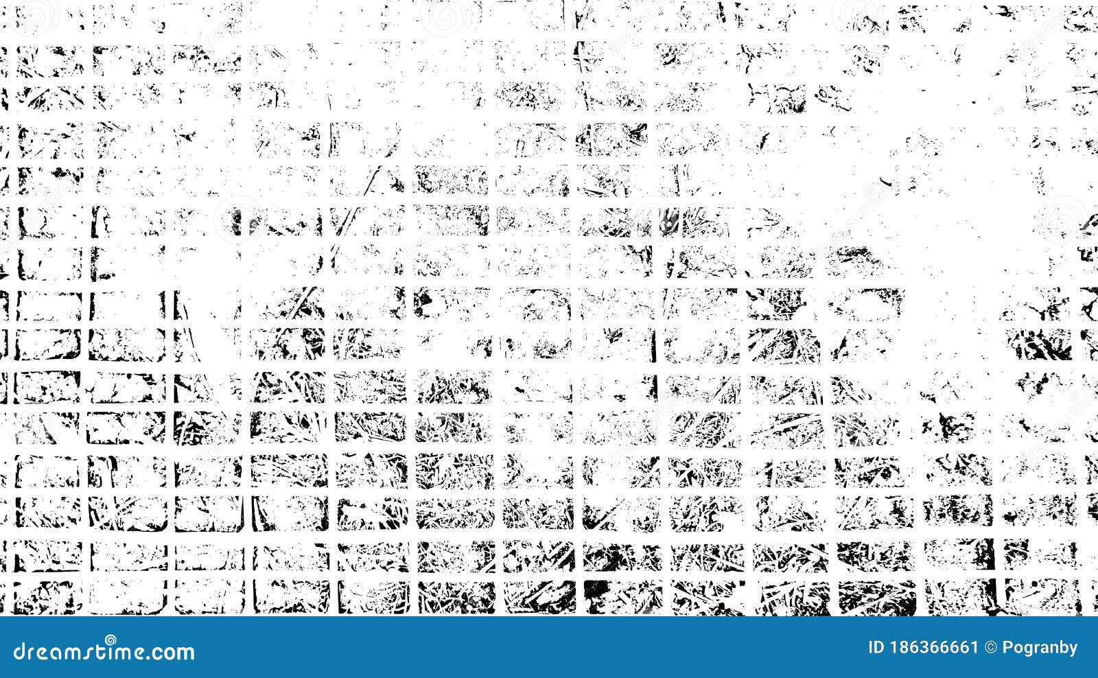 Grid Grunge Texture. Black and White Pattern Stock Vector ...