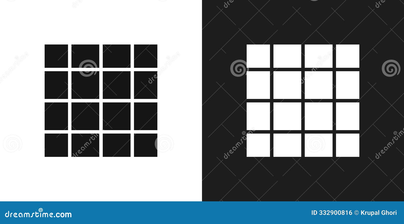 Ai Grid Icon Vector. Trendy Flat Ai Grid Icon From Artificial ...