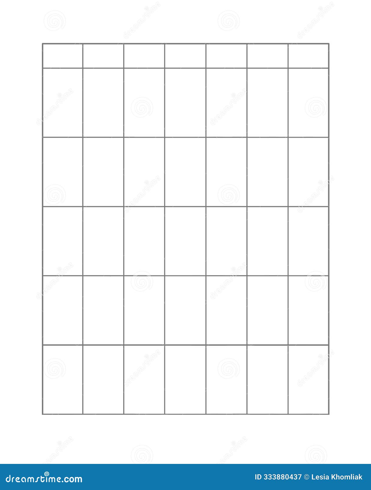 Grid Layout for Calendar, Task Management Stock Illustration ...