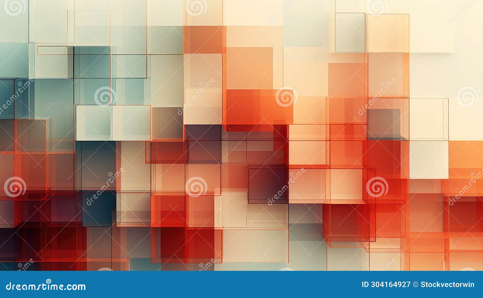 Grid Layout Geometric Background Stock Illustration - Illustration of ...