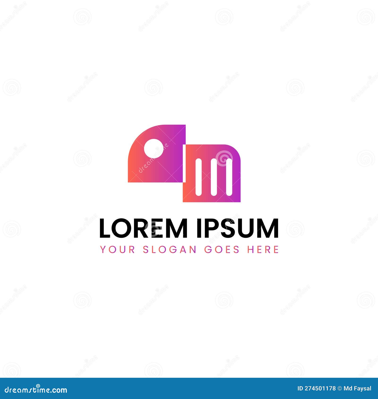 Grid Logo Company Logo Design Vector Template Stock Vector ...