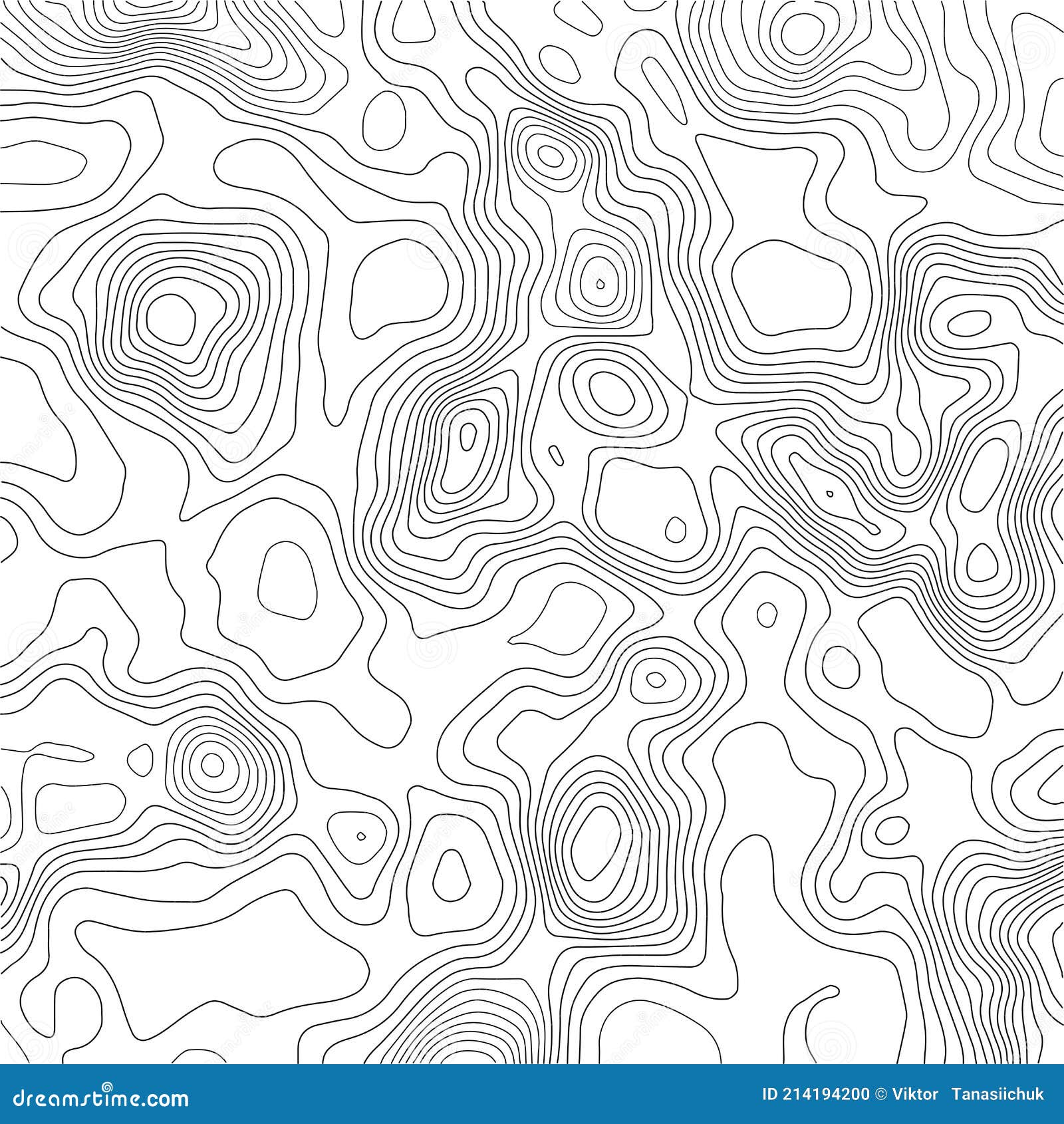 Grid Map.Topographic Map Background. Abstract Vector Illustration ...