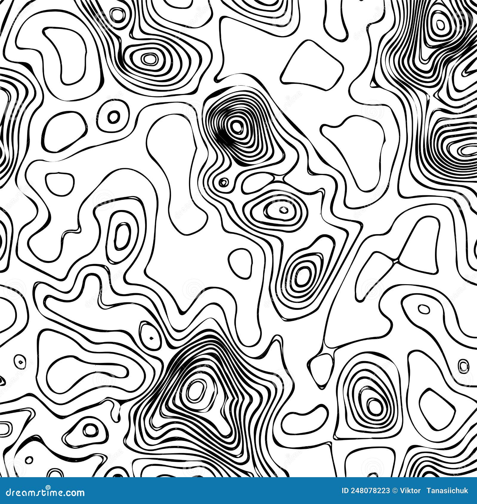 Grid Map. Topographic Map Background. Abstract Vector Illustration ...
