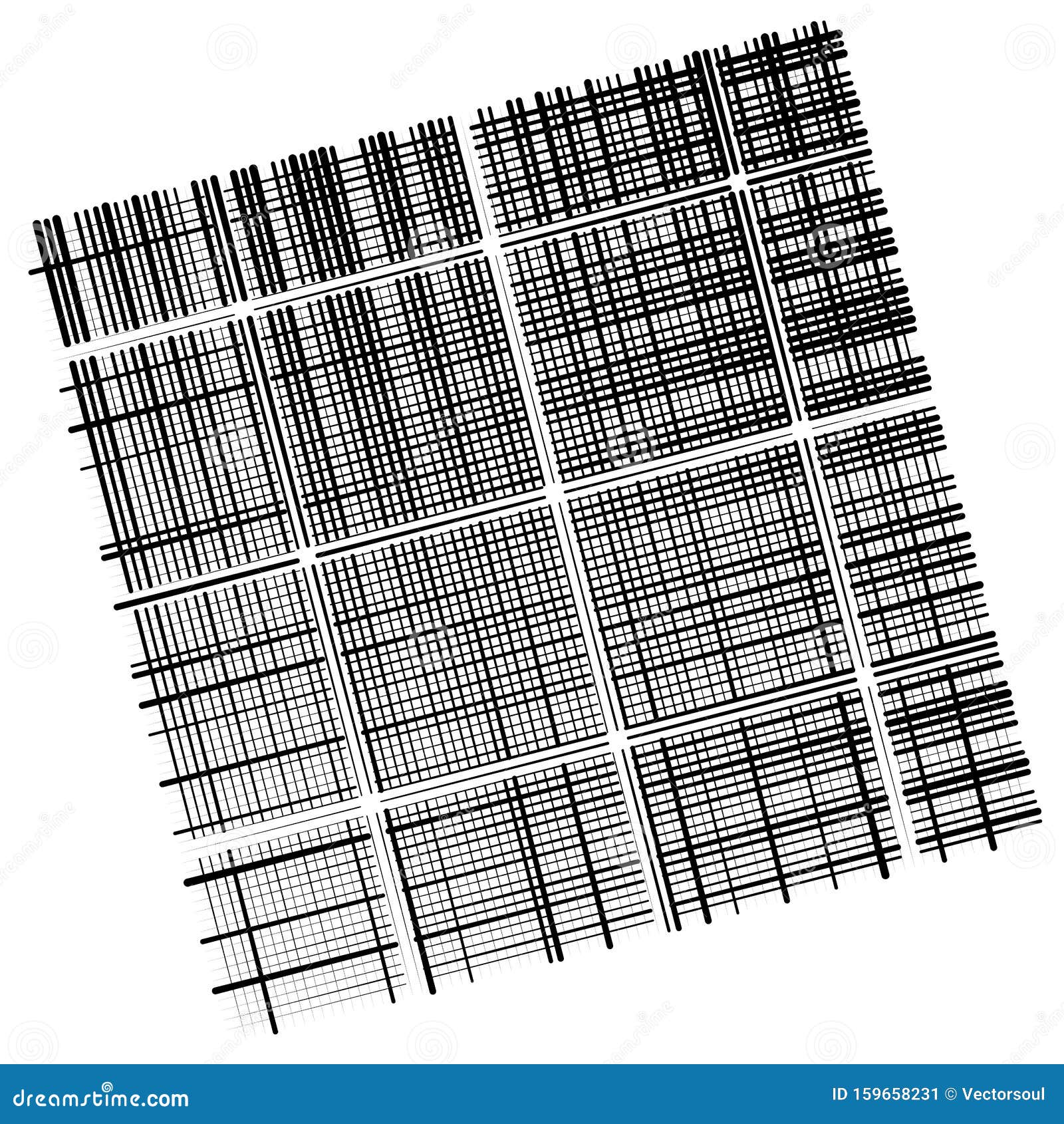 Grid, Mesh Abstract Geometric Pattern. Grating, Trellis Texture with Intermittent, Interrupt ...