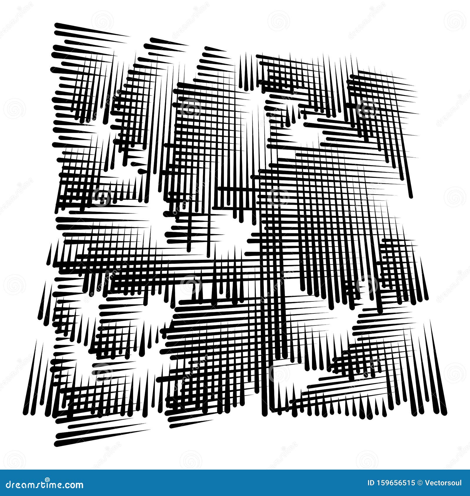 Grid, Mesh Abstract Geometric Pattern. Segmented Intersect Lines. Crossing Dynamic Stripes ...