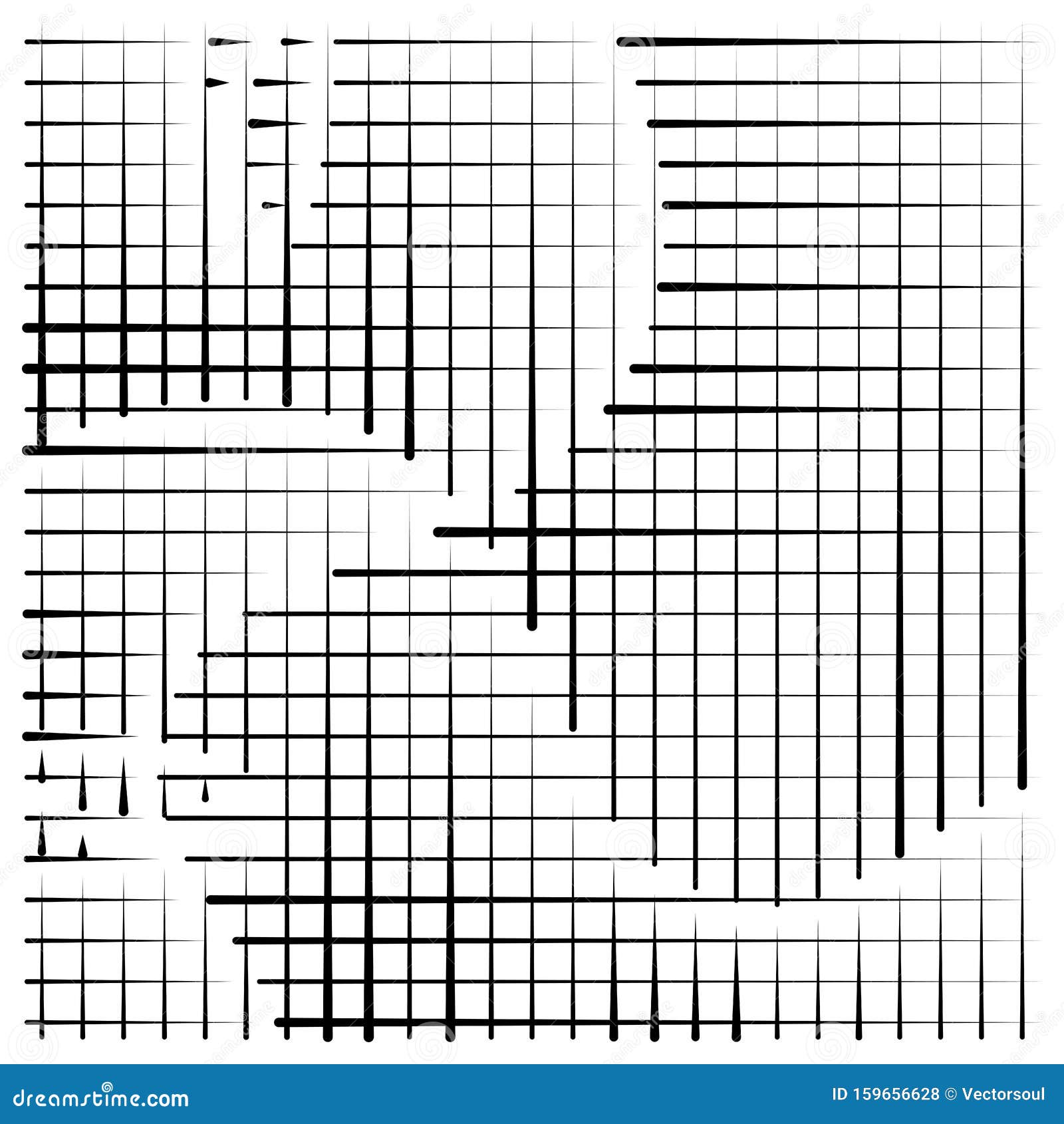 Grid Mesh Abstract Geometric Pattern Segmented Intersect Lines