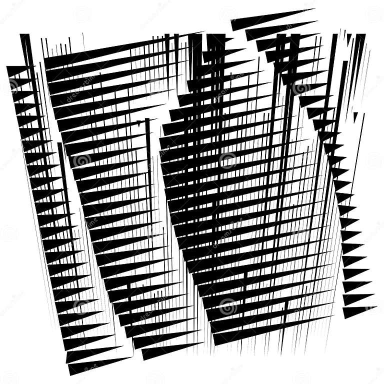 Grid, Mesh Abstract Geometric Pattern. Segmented Intersect Lines ...