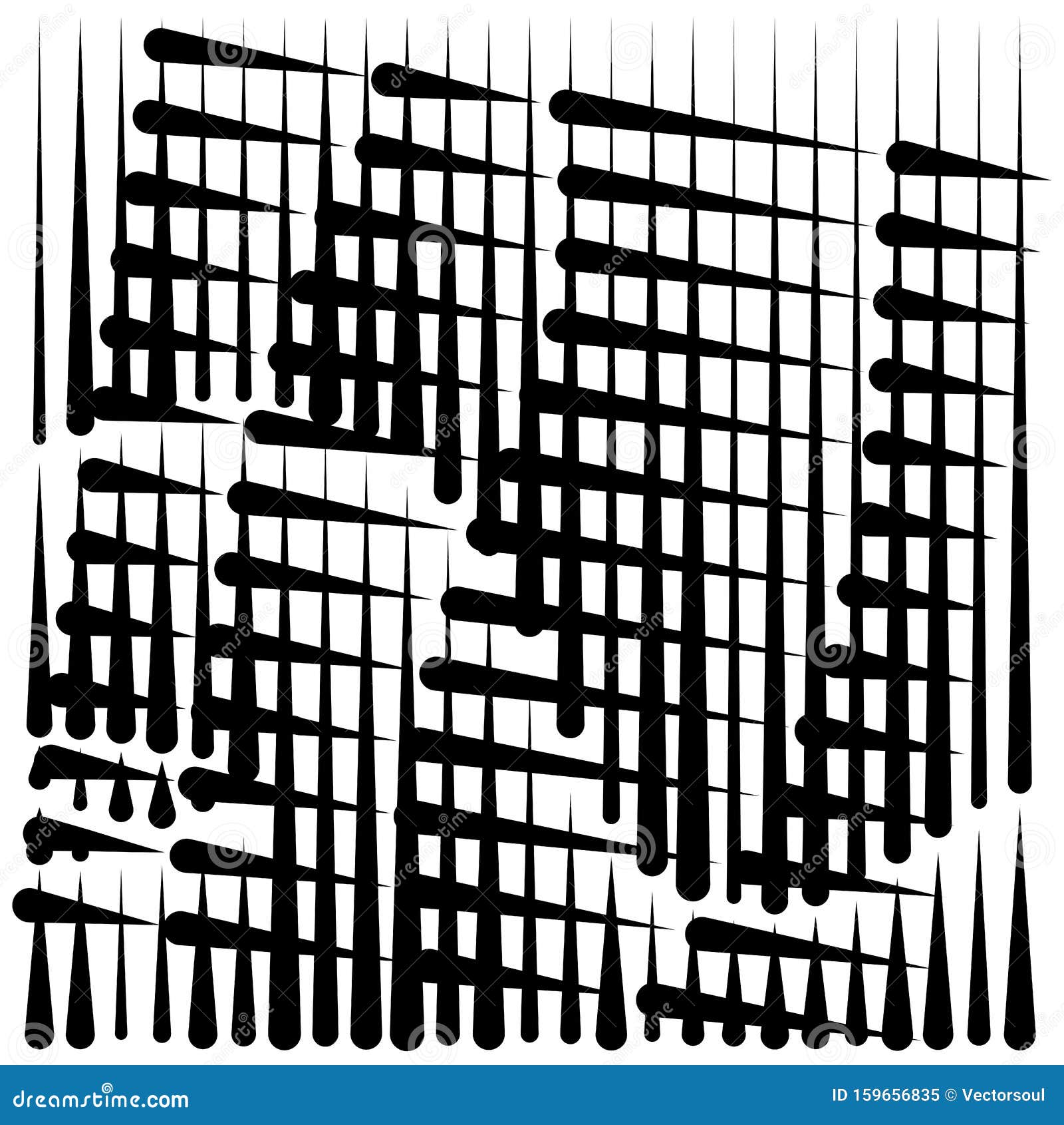 Grid, Mesh Abstract Geometric Pattern. Segmented Intersect Lines. Crossing Dynamic Stripes ...